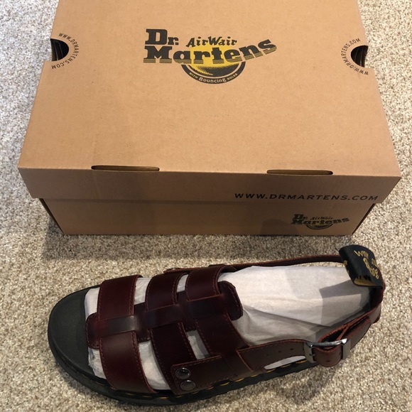 Dr. Martens | Shoes | Dr Martens Terry Sandals Charro Brando Nib | Poshmark